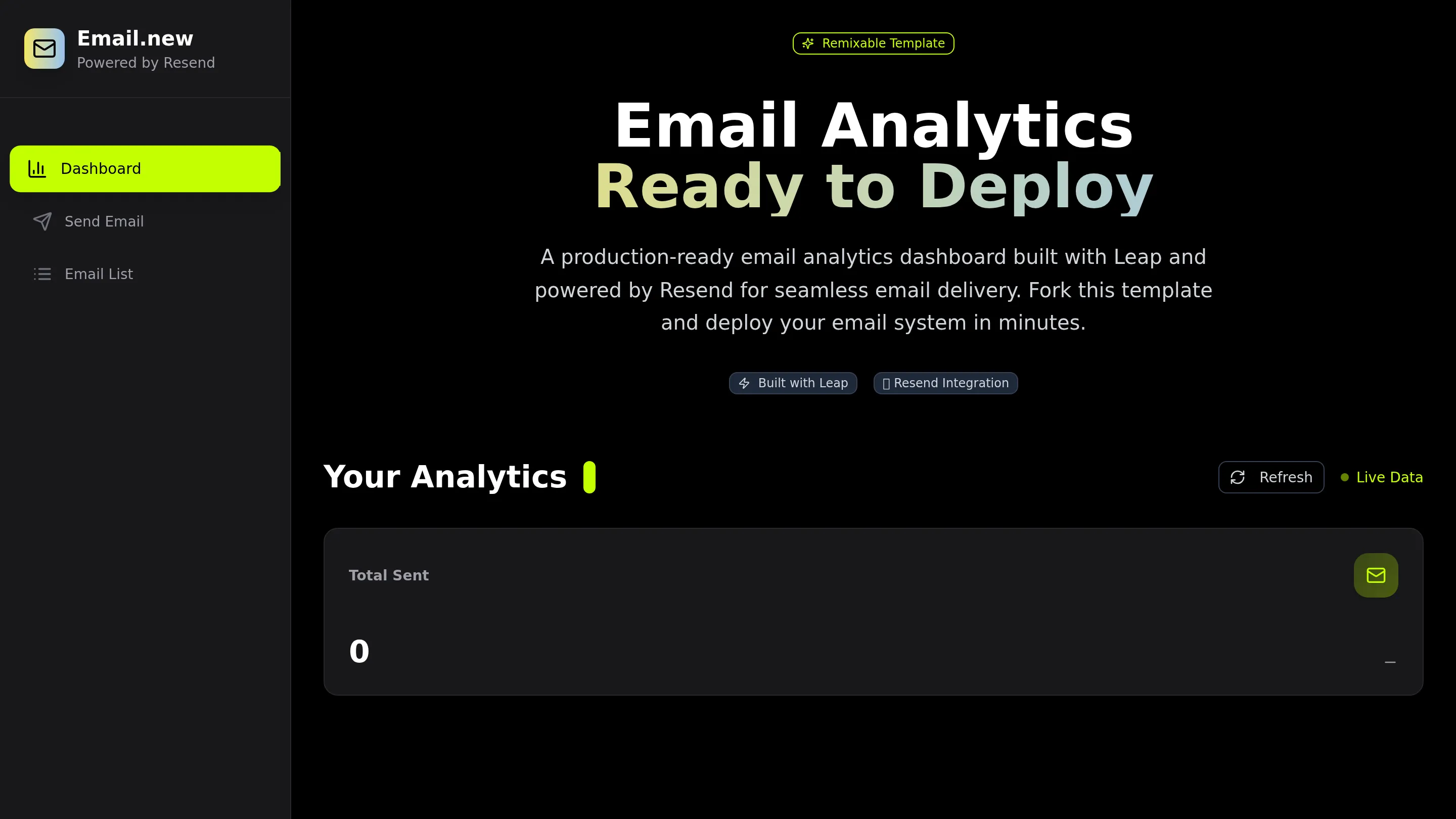 Leap - AI developer agent that builds and deploys apps to your cloud